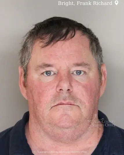 Frank Bright booked for