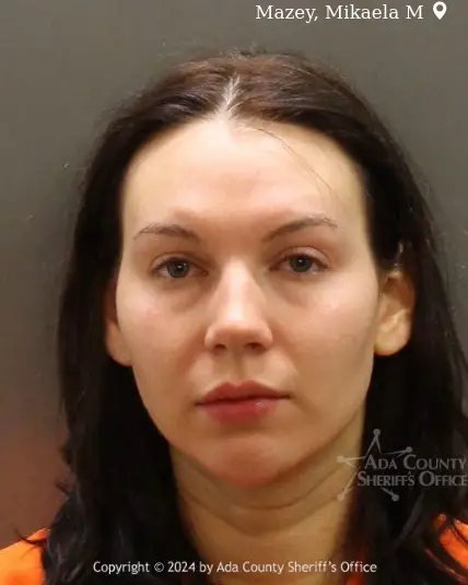 Mikaela Mazey booked for