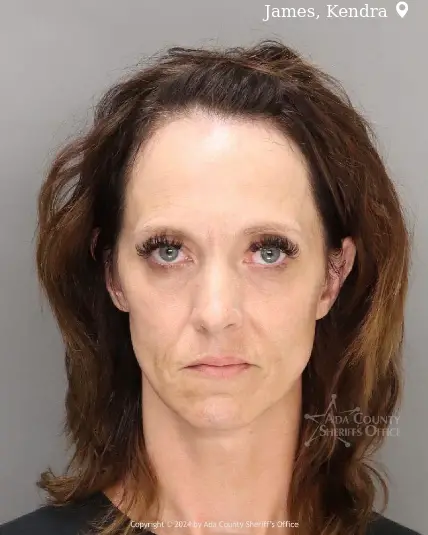 Kendra James booked for