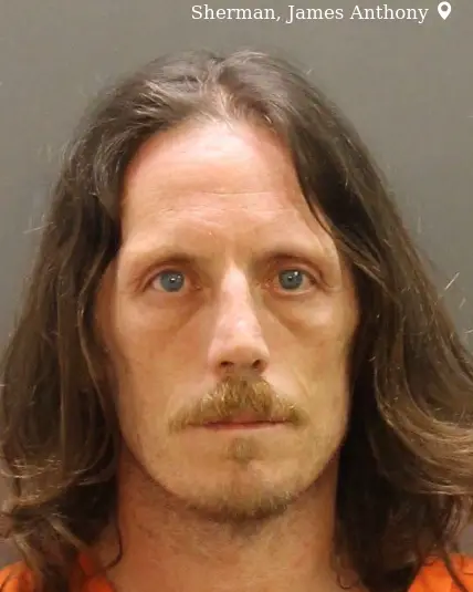 James Sherman booked for Failure to Appear (No New Offense) - FE | FFTA