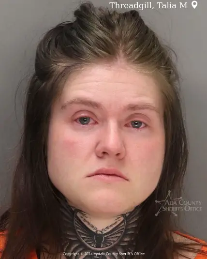 Talia Threadgill booked for