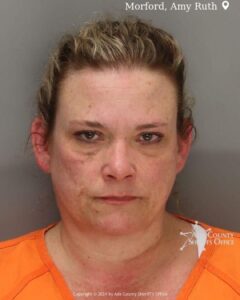 Amy Morford booked for Drug-trafficking In Methamphetamine | I37-2732B(3)