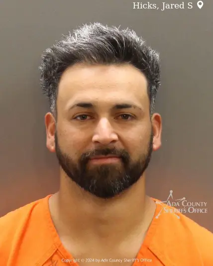 Jared Hicks booked for Open Container in Public Prohibited | M354-3-2-7(A)