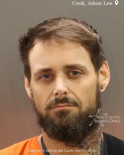 Adam Cook booked for Robbery | I18-6501