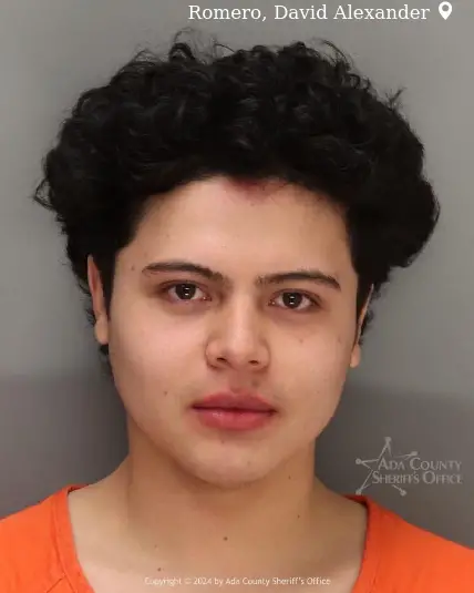 David Romero booked for