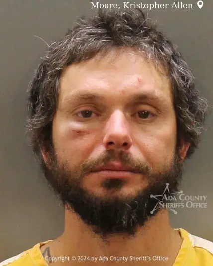 Kristopher Moore booked for Domestic Battery or Assault In The Presence of a Child | I18-918(4)_F