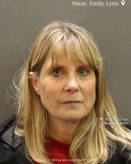 Emily Maze booked for Driving Under the Influence | I18-8004(1)(a)M