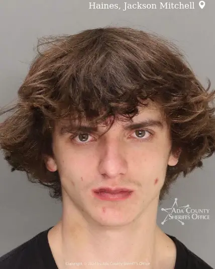 Jackson Haines booked for Driving Under the Influence | I18-8004(1)(a)M