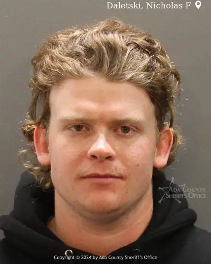 Nicholas Daletski booked for Driving Under the Influence | I18-8004(1)(a)M