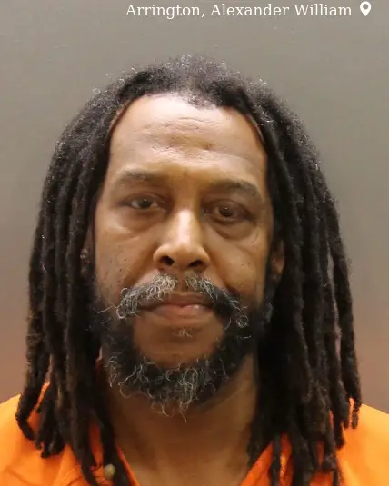 Alexander Arrington booked for FEDERAL HOLD