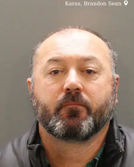 Brandon Karas booked for Driving Under the Influence | I18-8004(1)(a)M