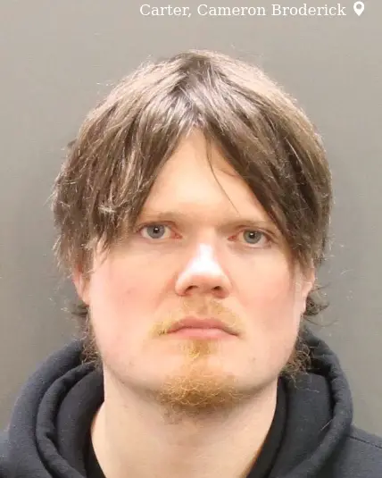 Cameron Carter booked for Driving Under the Influence | I18-8004(1)(a)M