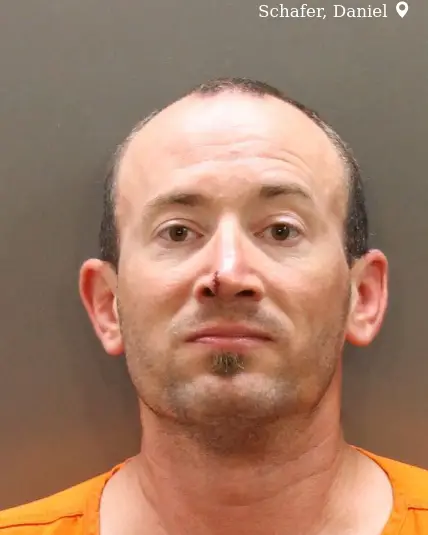 Daniel Schafer booked for Controlled Substance-Possession of | I37-2732(c)(1)F