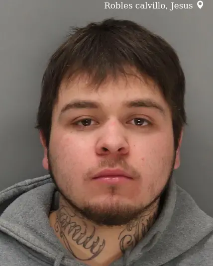 Jesus Robles-calvillo booked for Driving Without Privileges | I18-8001 ...