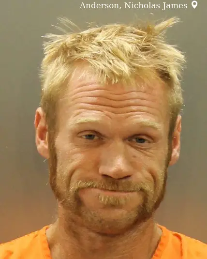 Nicholas Anderson booked for Failure to Appear (No New Offense) - FE | FFTA