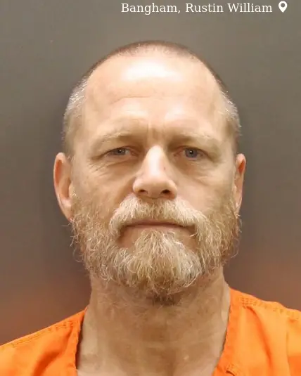 Rustin Bangham booked for Controlled Substance-Possession of | I37-2732(c)(1)F