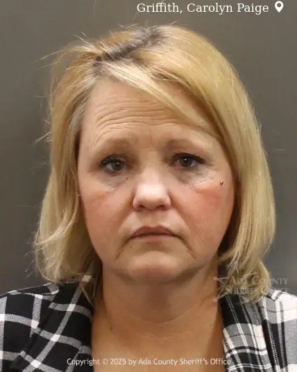 Carolyn Griffith booked for Willful Concealment of Goods, Wares or ...