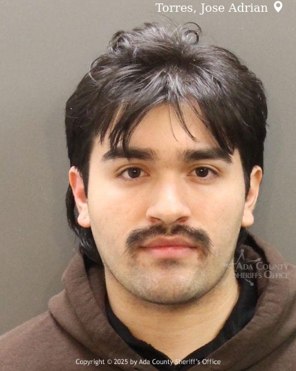 Jose Torres booked for Driving Under the Influence | I18-8004(1)(a)M