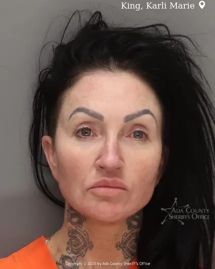 Karli King booked for Fugitive to Idaho | I19-4513F