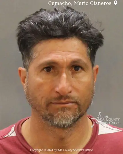 Mario Camacho booked for