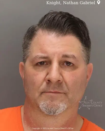 Nathan Knight booked for Fugitive to Idaho | I19-4513F