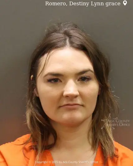 Destiny Romero booked for Driving Under the Influence | I18-8004(1)(a)M
