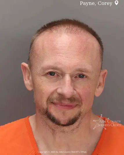 Corey Payne booked for Fugitive to Idaho | I19-4513F
