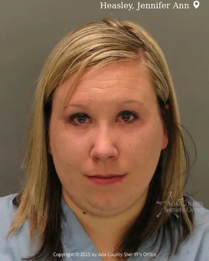 Jennifer Heasley booked for Battery-Domestic Violence Without Traumatic ...