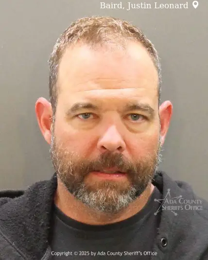 Justin Baird booked for Driving Under the Influence | I18-8004(1)(a)M