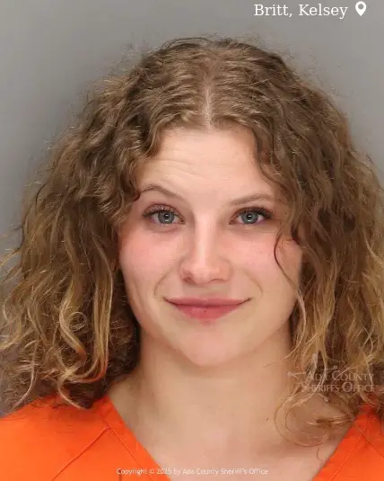 Kelsey Britt booked for Driving Under the Influence-Under Age 21 | I18-8004(1)(d)M