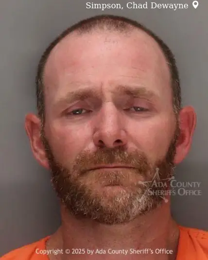 Chad Simpson booked for Burglary | I18-1401