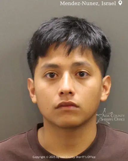 Israel Mendez-Nunez booked for Driving Under the Influence | I18-8004(1)(a)M
