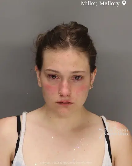 Mallory Miller booked for Public Intoxication | M807-5-2-4