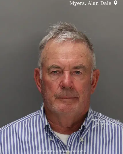 Alan Myers booked for Driving Under the Influence | I18-8004(1)(a)M