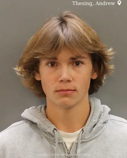 Andrew Thesing booked for Controlled Substance-Possession of Marijuana ...