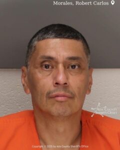 Robert Morales booked for FEDERAL HOLD