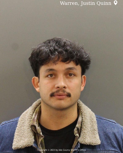 Justin Warren booked for Driving Under the Influence | I18-8004(1)(a)M