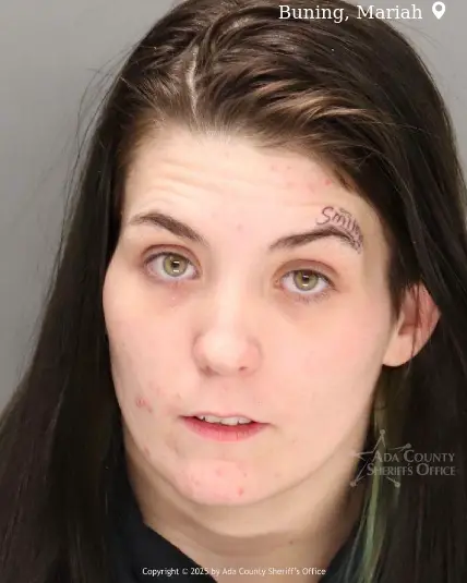 Mariah Buning booked for False Information Provided to an Officer ...