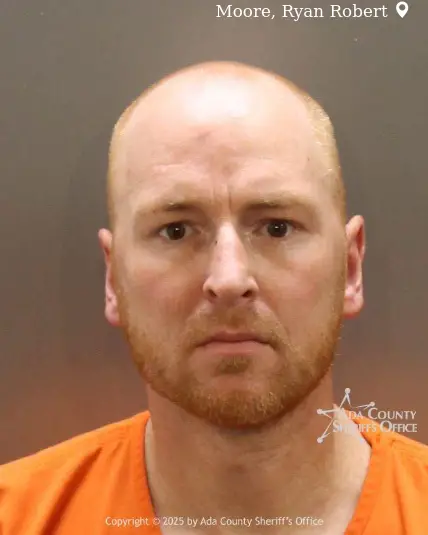 Ryan Moore booked for Burglary | I18-1401