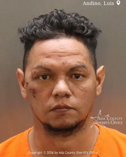 Luis Andino booked for Battery on a Law Enforcement Officer | I18-915(3)(b)