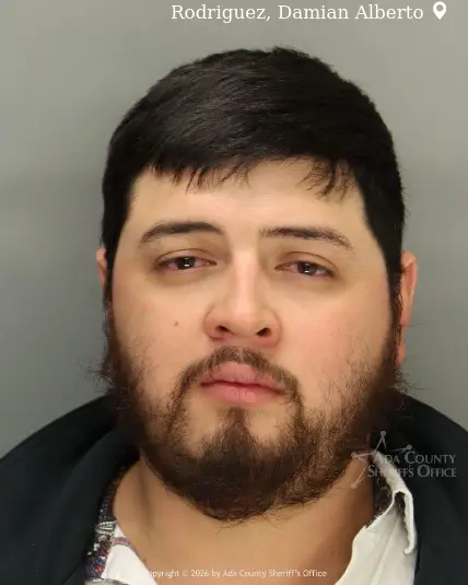 Damian Rodriguez booked for Driving Under the Influence | I18-8004(1)(a)M